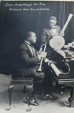 Louis Armstrong & black sheet music - Auction Finds