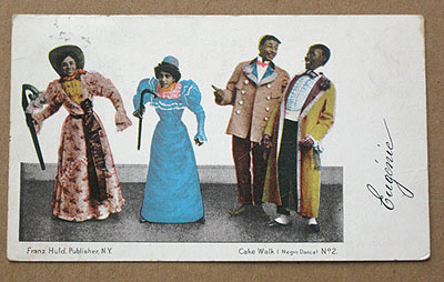 Cakewalk postcards at auction - Auction Finds