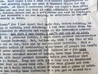 A trial, a Nazi guard & a soldier’s letter - Auction Finds