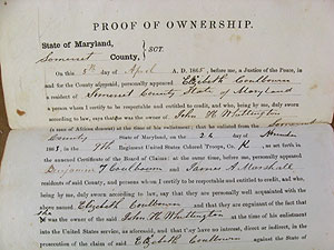 A slave freed to join the Union army | Auction Finds