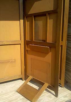 A portable Catholic Church confessional - Auction Finds