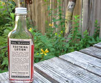 Using alcohol to relieve baby’s teething pains - Auction Finds