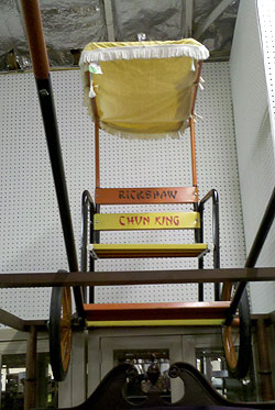 Sitting high in a Chun King rickshaw – Auction Finds