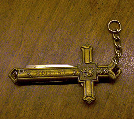 A crucifix with an ungodly aim | Auction Finds