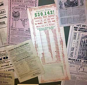 Lottery posters for slaves, cash & even a piano - Auction Finds