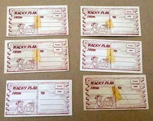 Wacky Plak postcards of Jack Davis - Auction Finds
