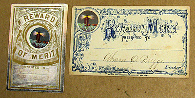 Reward of Merit cards for the good student – Auction Finds