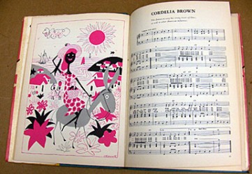 A 1957 book of calypso songs by William Attaway – Auction Finds