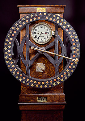 A lovely time clock from an earlier era | Auction Finds