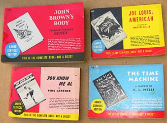 Armed Services Edition books from WWII – Auction Finds