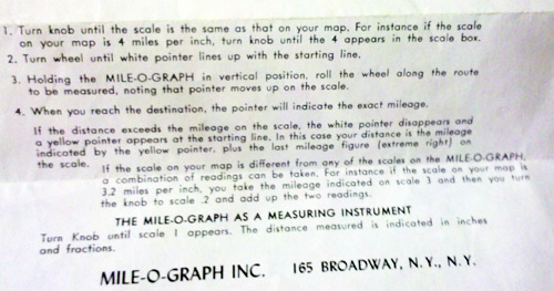 Obsolete Mile-O-Graph road mileage device – Auction Finds
