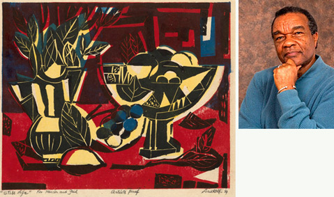 Spotting artist David Driskell at NY art auction – Auction Finds