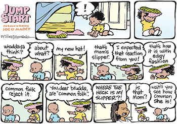 Signed Robb Armstrong ‘JumpStart’ comic strip | Auction Finds