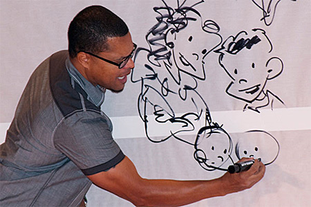 Signed Robb Armstrong ‘JumpStart’ comic strip - Auction Finds