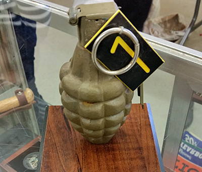 Hand grenade looks real but only wants to amuse you | Auction Finds