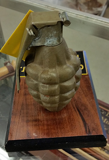 Hand grenade looks real but only wants to amuse you | Auction Finds