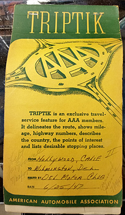 1947 TripTik road guide evokes nostalgia - Auction Finds