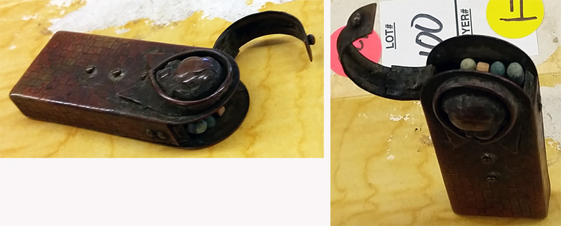 Fancy little match safes to keep you from catching on fire - Auction Finds