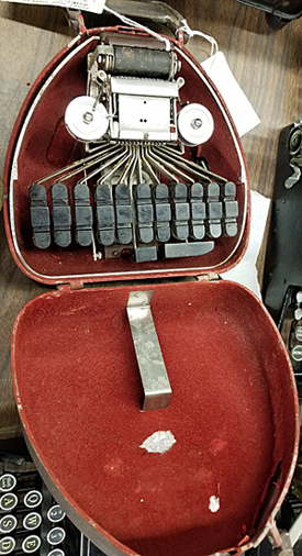 Court reporters & their writing machines - Auction Finds