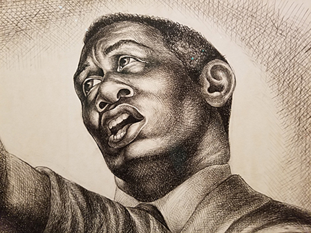 Charles White’s drawings show strong bond with Paul Robeson – Auction Finds